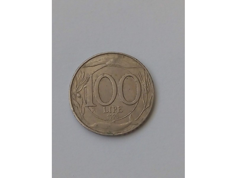 100 Lira 1998.godine - Italija -