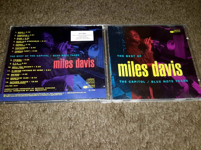 The best of Miles Davis, The Capitol/Blue Note years