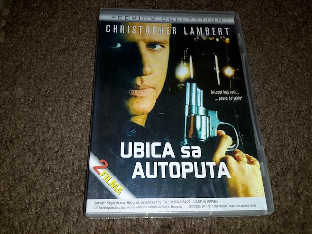 Ubica sa autoputa + Sudar DVD , U CELOFANU