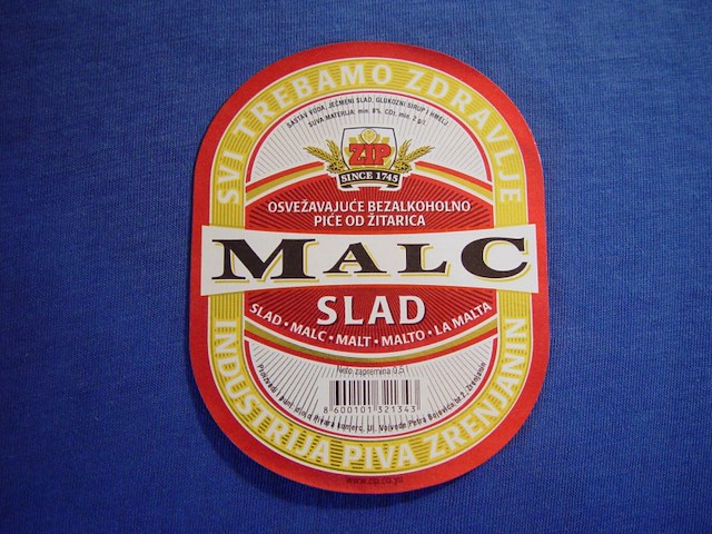 etiketa Malc Slad, ZIP