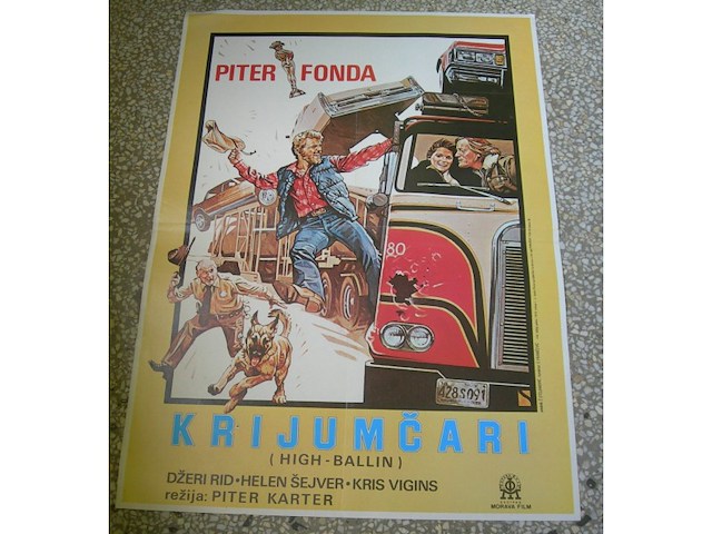 Krijumčari (Peter Fonda) - filmski plakat