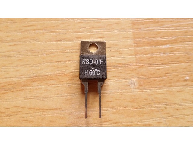 Termostat KSD-01F 60C  N.0.  TO-220-2