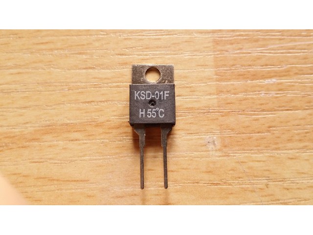 Termostat KSD-01F 55C  N.0.  TO-220-2