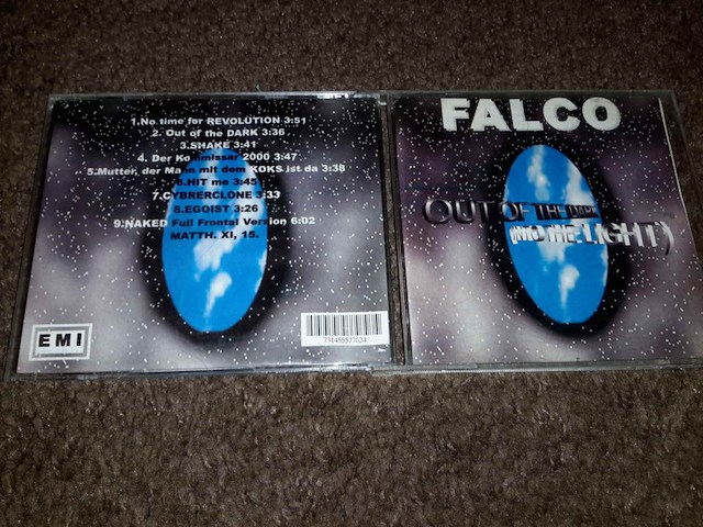 Falco - Out of the dark(Into the light) , BG