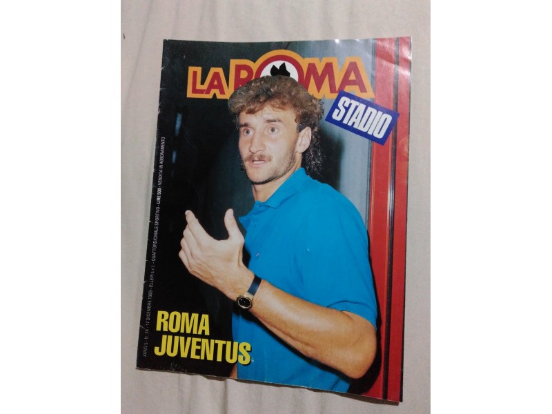 La Roma, Roma - Juventus, decembar 1989