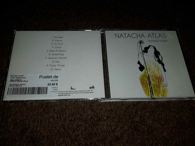 Natacha Atlas - Myriad road , ORIGINAL