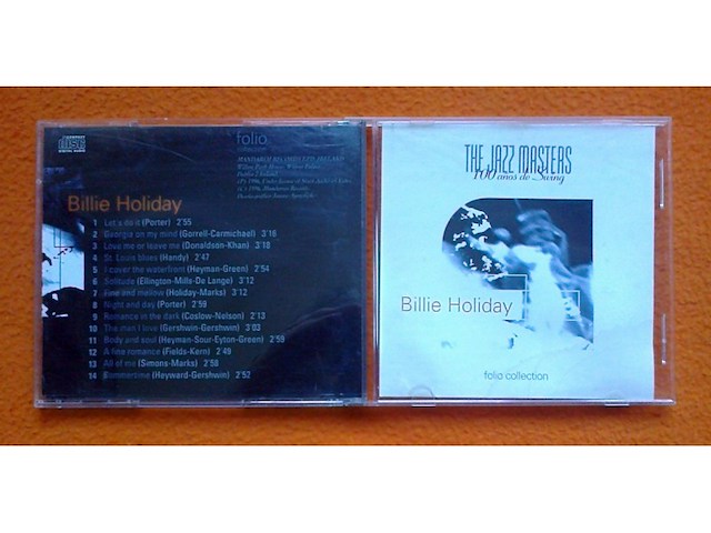 BILLIE HOLIDAY - The Jazz Masters (CD) Made in Spain