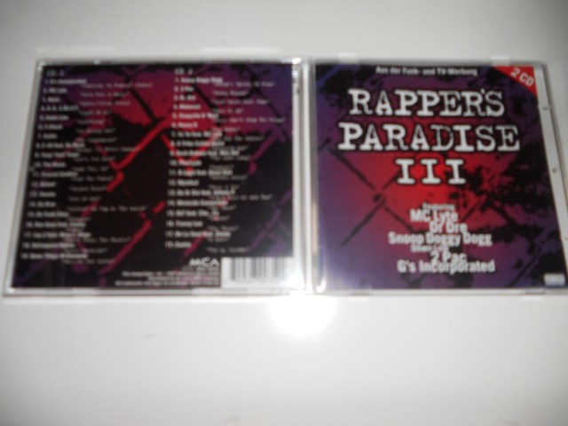 rappers paradise III--2cd