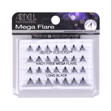 ARDELL Individualne trepavice bez čvorića ARDELL Mega Flare Knot-Free Duge