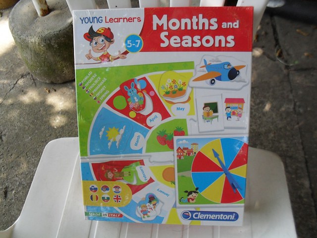 CLEMENTONI ITALY MONTHS and SEASONS