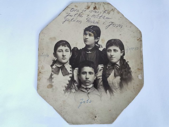 Stara kartonka - 1891, Dajkovic, Vrsac