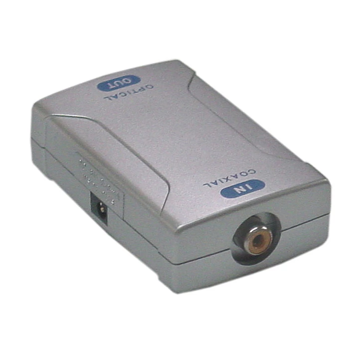Adapter optički Toslink F OUT - RCA F IN coax-digital