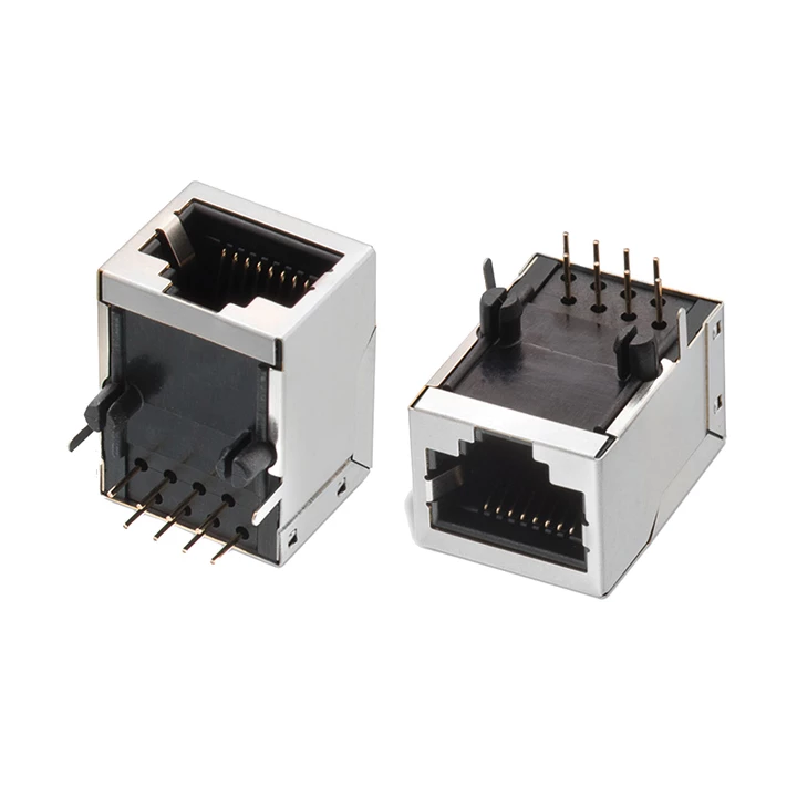 RJ45, UTP 8/8 F print pod uglom oklopljeni