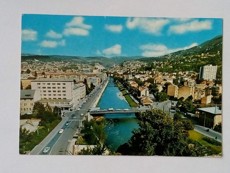Sarajevo - Panorama - Bosna - Putovala 1970.godine -