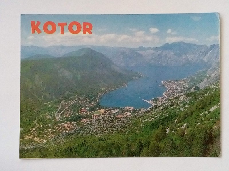 Kotor Panorama - Crna Gora - Putovala 1995.godine -