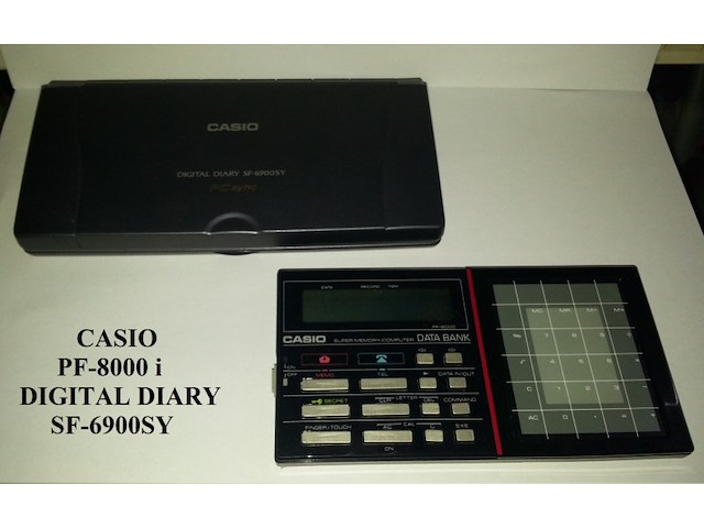 Casio PF-8000 i Digital Diary SF-6900SY