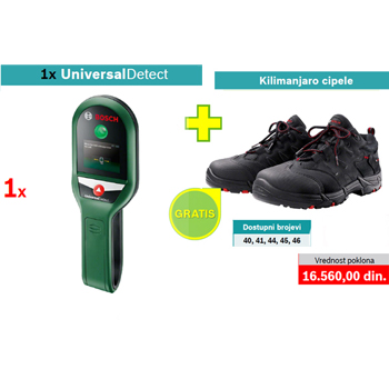 Bosch digitalni detektor UniversalDetect + POKLON Kilimanjaro cipele