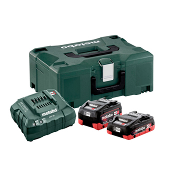 Metabo basic set 18V LiHD 1 x 4.0 Ah + 1 x 5.5 Ah 685136000