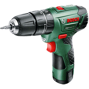 Bosch akumulatorska dvobrzinska vibraciona bušilica-odvrtač EasyImpact 12 060398390D