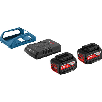 Bosch početni set 2 x GBA 18V 4,0 Ah MW-C + GAL 1830 W Wireless Charging Professional 1600A00C46