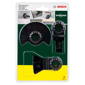 Bosch 3-delni Starlock početni set "Tiles" za višenamenske uređaje 2607017324