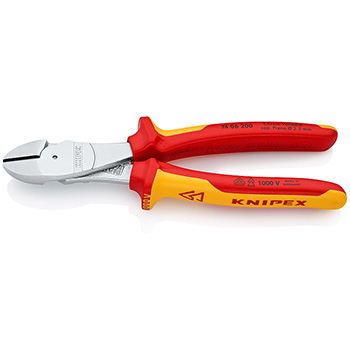 Knipex kose sečice ojačane izolovane 1000V VDE 200mm 74 06 200