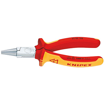 Knipex izolovana klešta za hvatanje sa okruglim čeljustima 1000V VDE 160mm 22 06 160