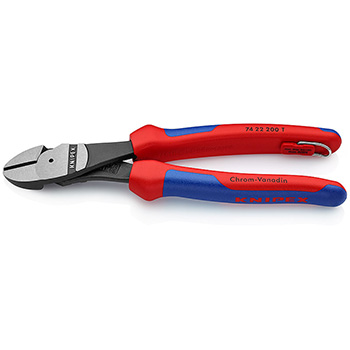 Knipex kose sečice ojačane pod uglom od 12° 200mm sa mogućnošću kačenja 74 22 200 T