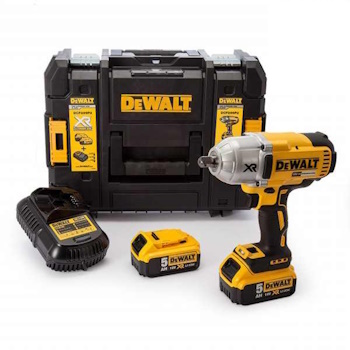 DeWalt akumulatorski udarni odvijač bez četkica 1/2" 18V 5Ah DCF899P2