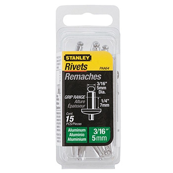 Stanley aluminijumske nitne 4,7x6 mm - 15kom 1-PAA64T