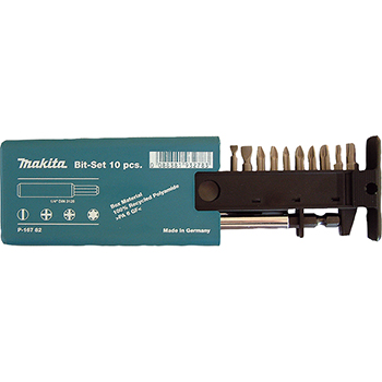 Makita set umetaka za vijke 10 komada P-16782