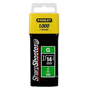 Stanley klemerice tip "G" / 1000kom - 14 mm 1-TRA709T