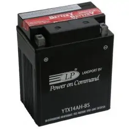 Moto akumulator YTX14AH-BS 12V 12Ah LANDPORT