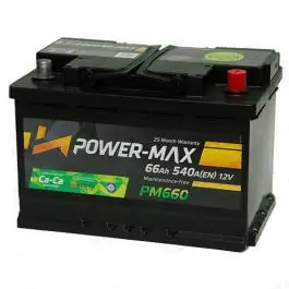 Akumulator PM660 12V 66Ah Power Max - Vipiemme