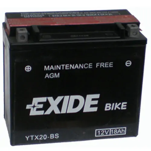 Moto akumulator EXIDE BIKE YTX20-BS 12V 18Ah EXIDE