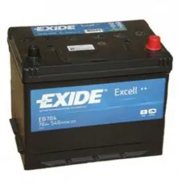 Akumulator Excell EB704 12Ah 70Ah EXIDE