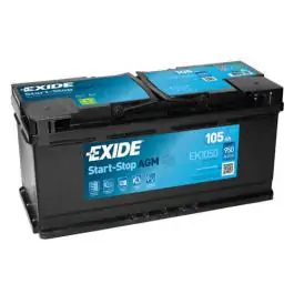 Akumulator Exide Start-Stop AGM EK1050 12V 105Ah EXIDE
Akumulator Exide Start-Stop AGM EK1050 12V 105Ah EXIDE