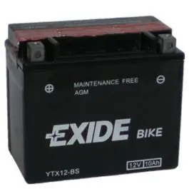 Moto akumulator EXIDE BIKE YTX12-BS 12V 10Ah EXIDE