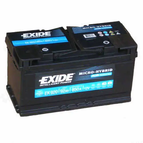 Akumulator za vozila AGM EK920 12V 92Ah EXIDE