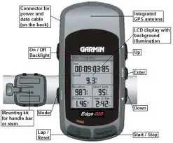 Garmin Edge 205 GPS navigacija