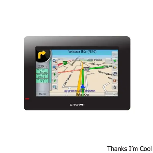 GPS Navigator My way 4.3 CROWN BG002663