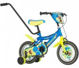 Dečiji bicikl plavo žute boje 12 kontra STINGER
