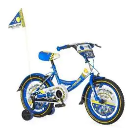 Dečiji bicikl plavo bele boje 16'' POLICE