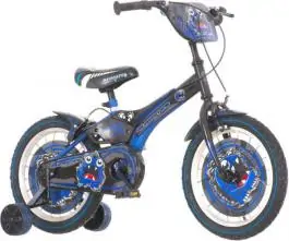 Dečiji bicikl plavo crne boje 12'' BLUESTER