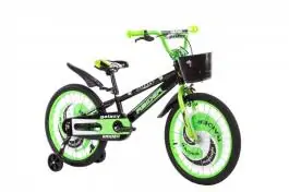 Dečiji bicikl 20" crna/zelena RAIDER