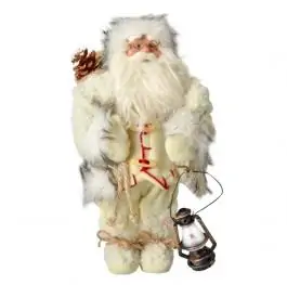 Deda Mraz beli 30 cm
