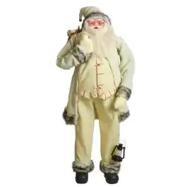 Deda Mraz beli sa fenjerom 150 cm