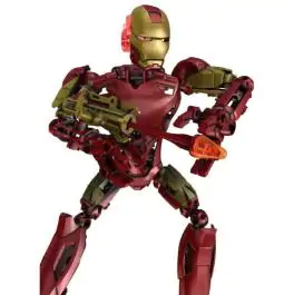 Iron Man 2 kocke na sklapanje Techbot Mega Bloks