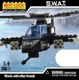 Helikopter+Auto SWAT 240/1 pak BEST-LOCK