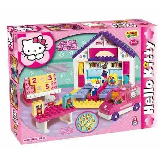 Škola Hello Kitty konstuktor 89kom 8668-00hk UNICO PLUS